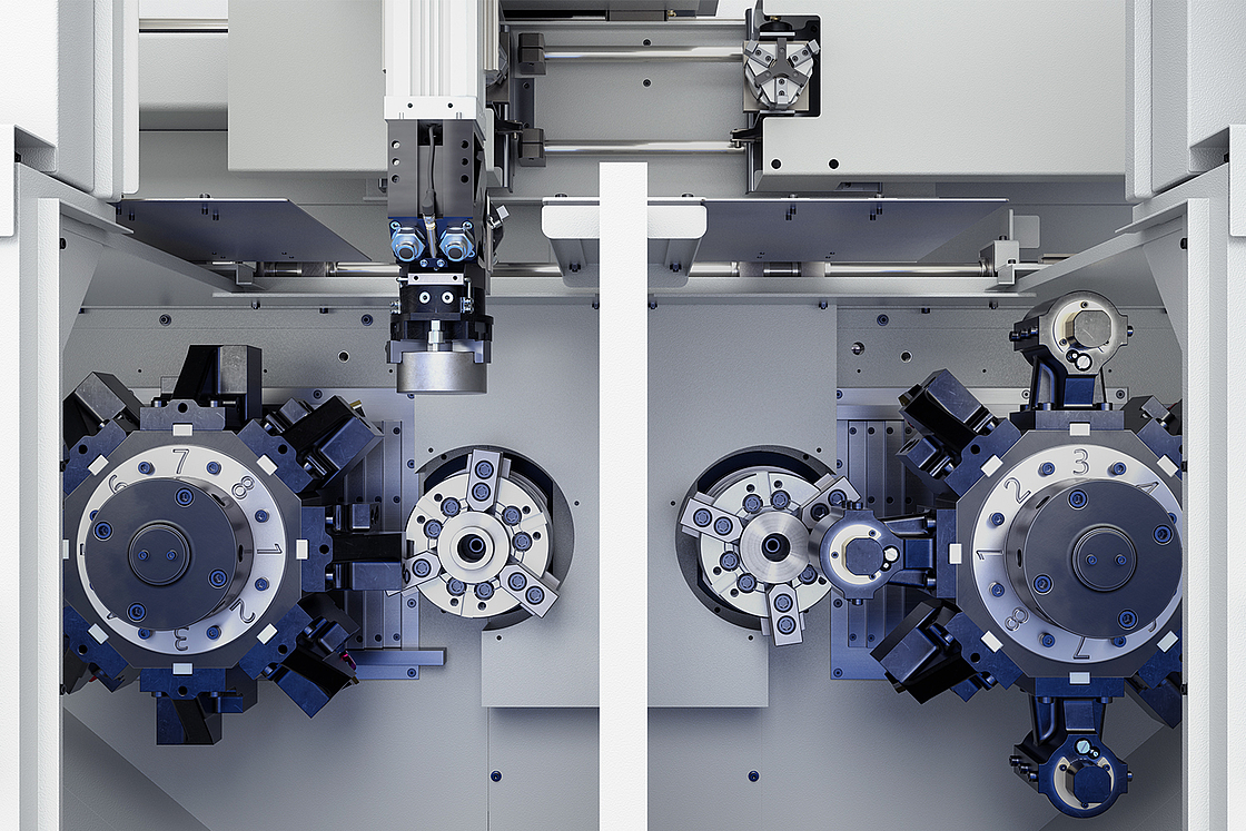 High Speed Twin-Spindle CNC Lathe for Maximum Productivity