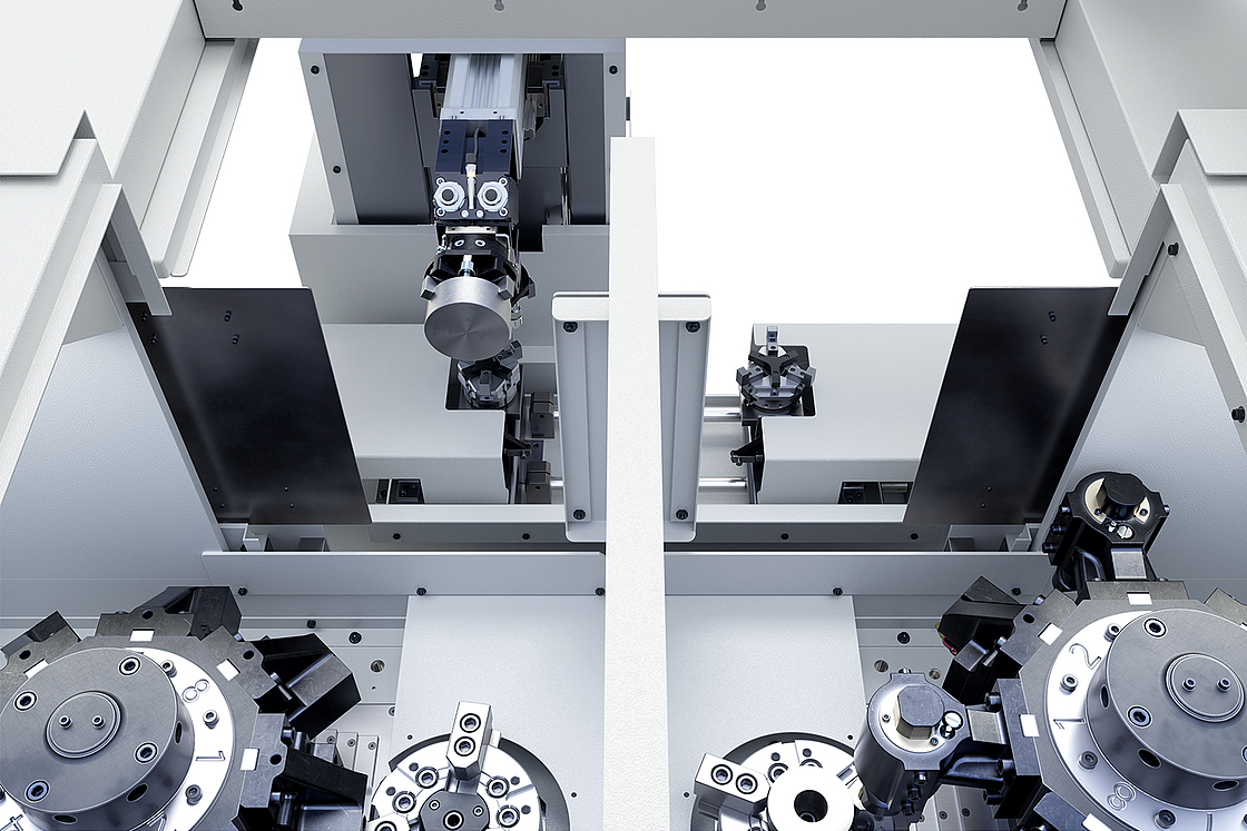 High Speed Twin-Spindle CNC Lathe for Maximum Productivity