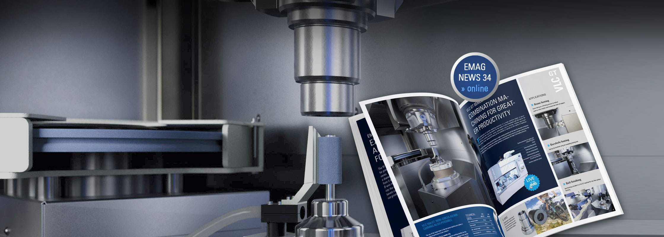 EMAG Machine Tools: Turning Lathes and Grinding Machines